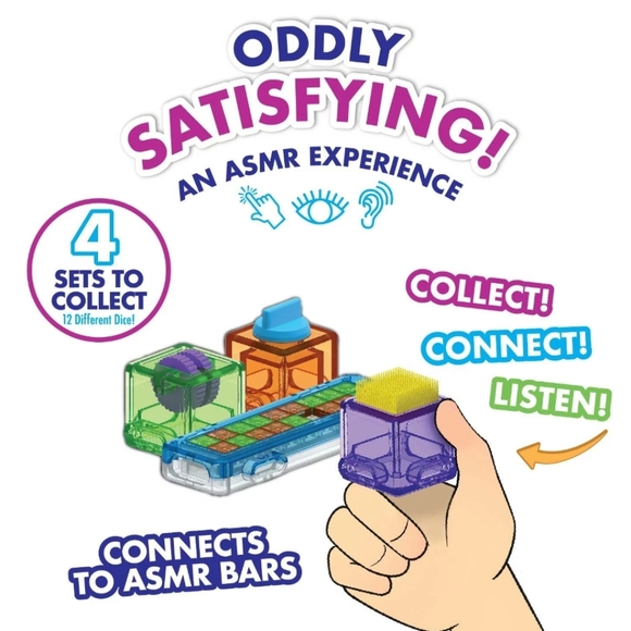 Just Play | Toys | 65sensory Fx Asmr Dice Includes 3 Dice | Poshmark